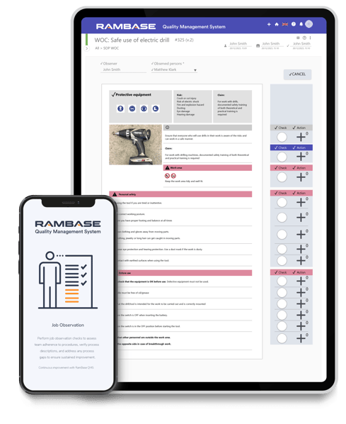 Quality Management System | RamBase QMS