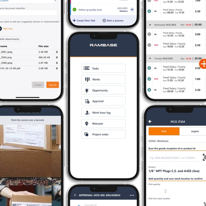 RamBase Cloud ERP System | Programvare produksjon og distribusjon