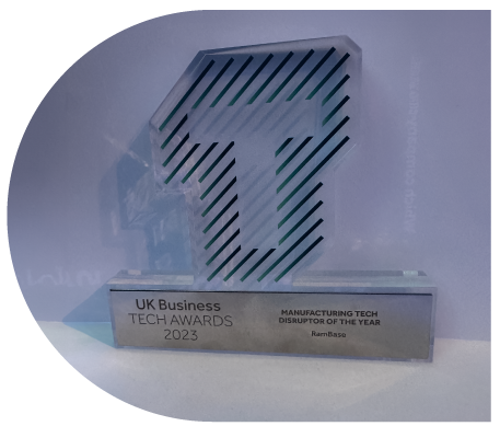 Winner: Manufacturing Tech Disruptor - UK Business Tech Awards 2023